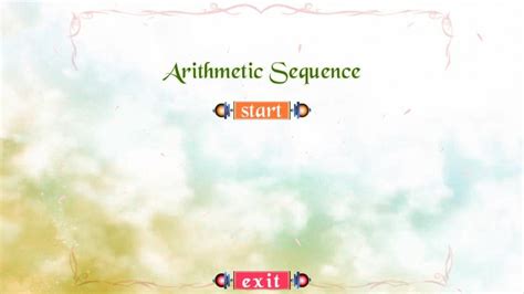 Arithmetic Sequence Apk For Android Download