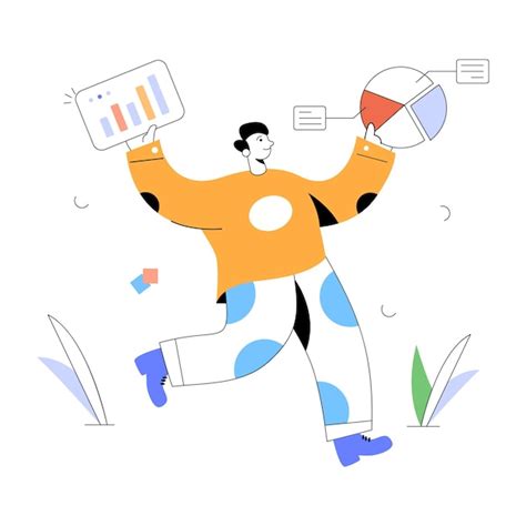 Premium Vector Download Flat Illustration Of Business Analytics