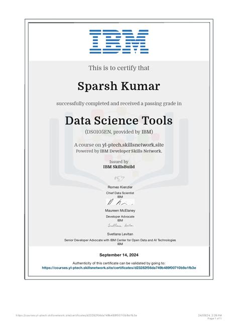 Sparsh Kumar On Linkedin 🎉 Excited To Share That I Have Completed The