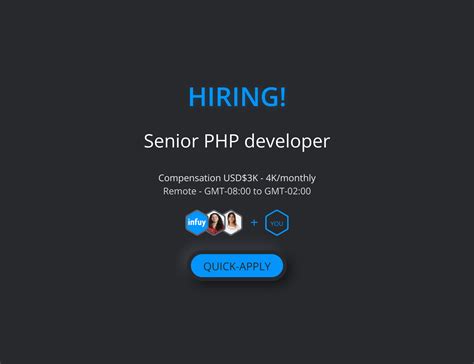 Senior Php Developer At Infuy Torre