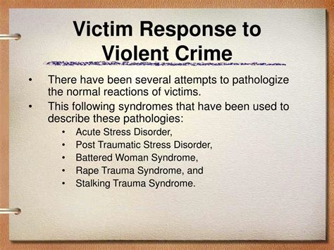 Ppt Forensic Victimology 2nd Edition Powerpoint Presentation Free