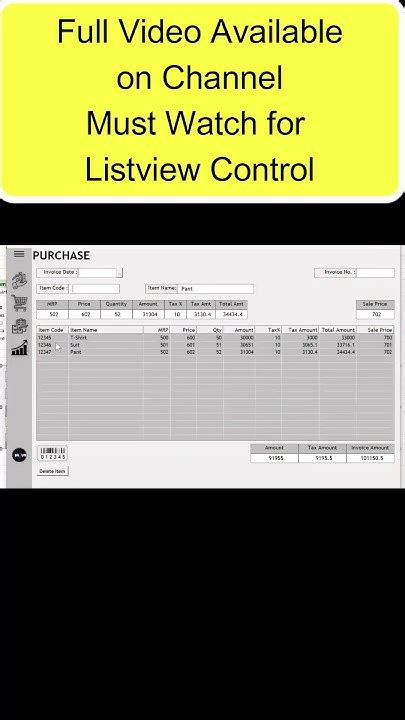 Listview Control Master Class Add Item Search And Edit In Listview