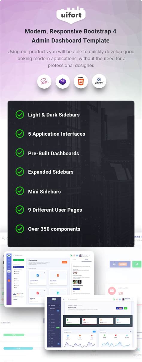 Bootstrap Admin Dashboard HTML Template