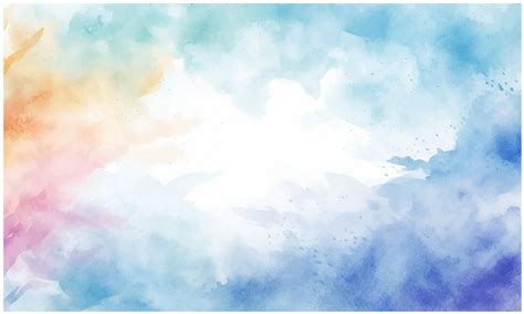Premium Vector Watercolor Light Blue Water Color Background