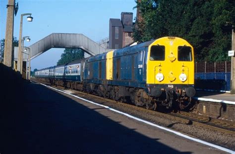 35mm Railway Slide Class 20 2004820005 Beeston 1988 Copyright £