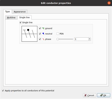 Conductor Type Qelectrotech Documentation