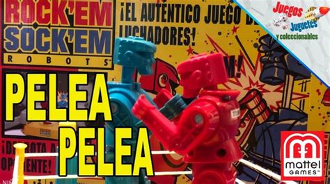 Rock Em Sock Em Robots Mattel Games Juegos Juguetes Y Coleccionables