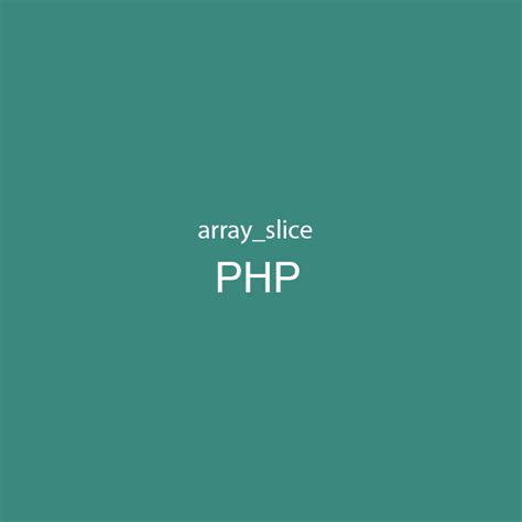 Hàm array slice trong PHP là gì Code Tu Tam