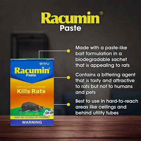 Racumin Paste Ready To Use Paste Rat Killer 100g Shopee Philippines