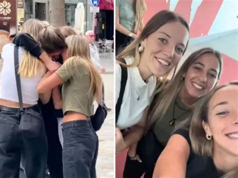 Viajaron De Sorpresa Hasta Espa A Para Ver A Su Amiga Y Su Reacci N Se Volvi Viral Las