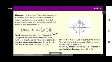 Imp Theorem Part 4 Complex Analysis Youtube
