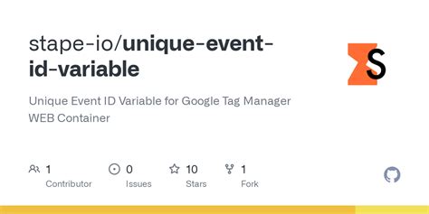 GitHub Stape Io Unique Event Id Variable Unique Event ID Variable For Google Tag Manager WEB