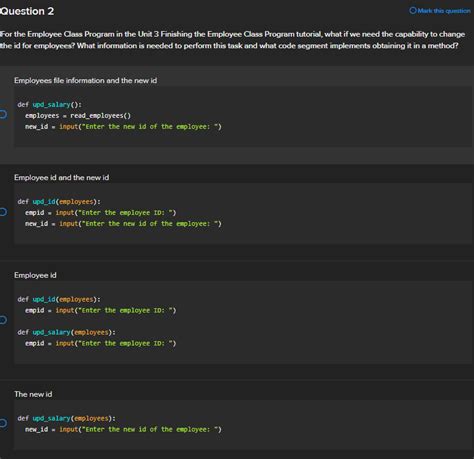 solved or the class employee example provided in tutorial
