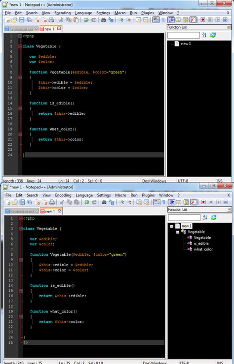 Regex Notepad Function List Php Not Working If I Didnt Close The