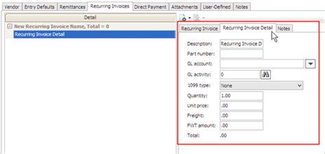 How Do I Add A Recurring Invoice
