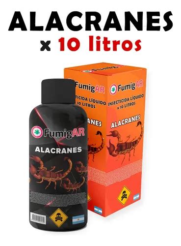Insecticida Veneno Para Alacranes Mata Liquido X10 Litros Mercadolibre
