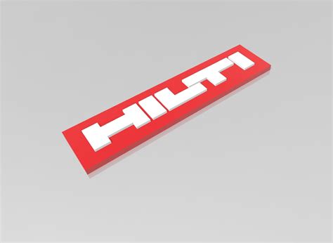 Archivo Stl Logo Hilti・diseño De Impresión En 3d Para Descargar・cults