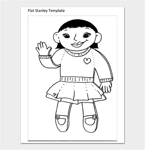24 Free Flat Stanley Templates And Sample Letters Docformats