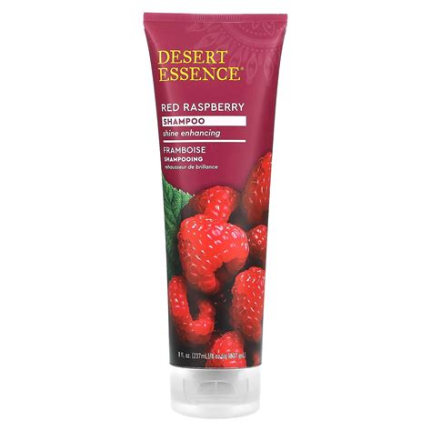 Desert Essence Shampoo Red Raspberry 8 Fl Oz 237 Ml