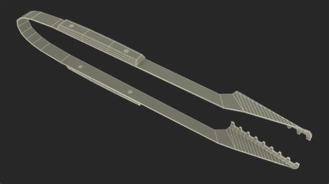 Bbq Locking Tongs 3d Model 15 3ds Blend C4d Fbx Max Ma Lxo Obj Free3d