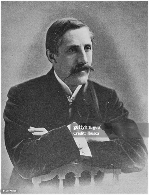 Antique Photo Portrait Of Man Max Pemberton High Res Vector Graphic