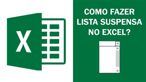 Lista Suspensa Excel Como Fazer Validação De Dados No Excel Excel Impressionador