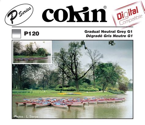 Cokin P Series Graduated Neutral Density Grey G1 Filter