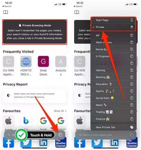 How To Enable Turn Off Private Browsing In Safari On IPhone 15 14