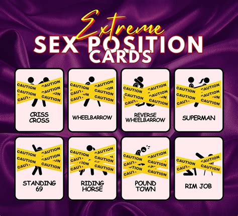 EXTREME Sex Position Card Game KINKY Sex Game For Him Or Her Mature Adults Game For Any