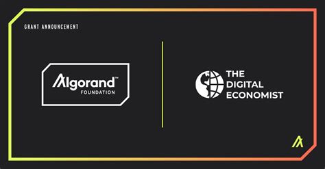 Algorand Foundation Partners With The Digital Economist To Accelerate