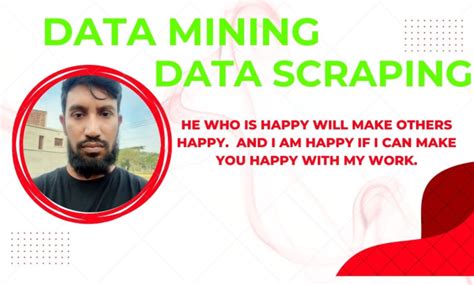 Do Professional Data Mining And Data Scraping Job By Mahin430 Fiverr