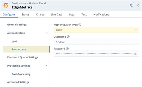streamline endpoint data collection and send to grafana cloud for