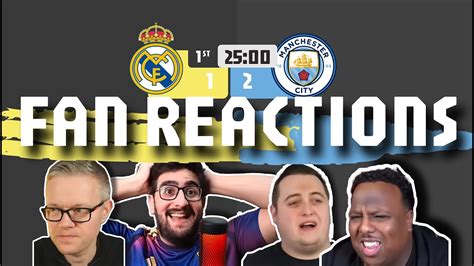 Rivals And Haters Fan Reactions To Real Madrid 1 2 Man City Champions