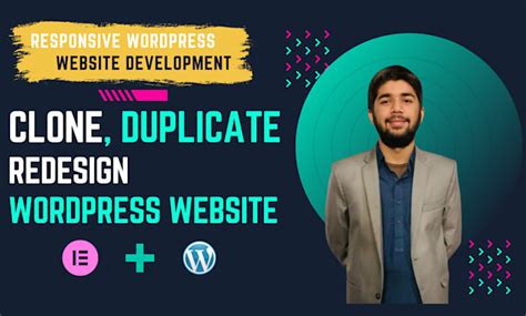 Clone Copy Redesign Duplicate Replicate Wordpress Website By