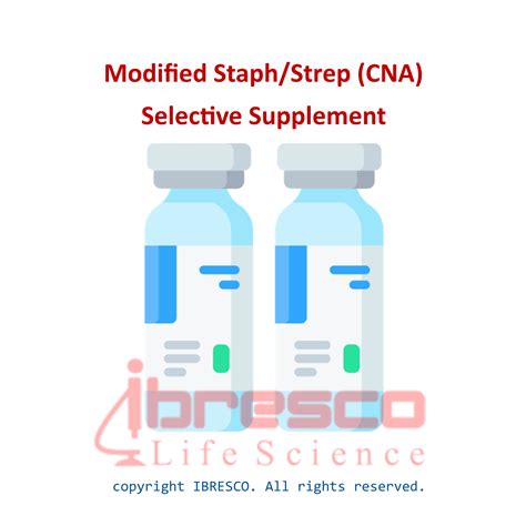 Modified Staph Strep Cna Selective Supplement ایبرسکو