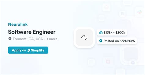 Software Engineer Neuralink Simplify Jobs