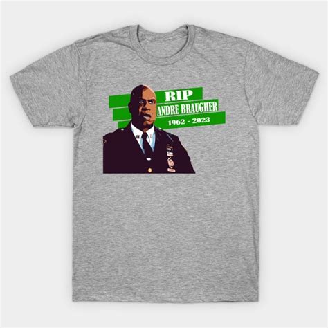 Rip Andre Braugher Andre Braugher T Shirt Sold By Meridel Fuzzy Sku