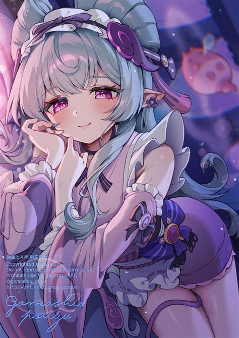 Yumemizuki Mizuki Genshin Impact Drawn By Gomashio Ponz Danbooru