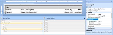 Reporting Services Page Break From Subreport Is Missing From Exported