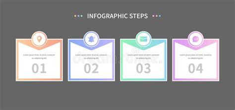 Business Step Diagram Template Which Contains Information Content And