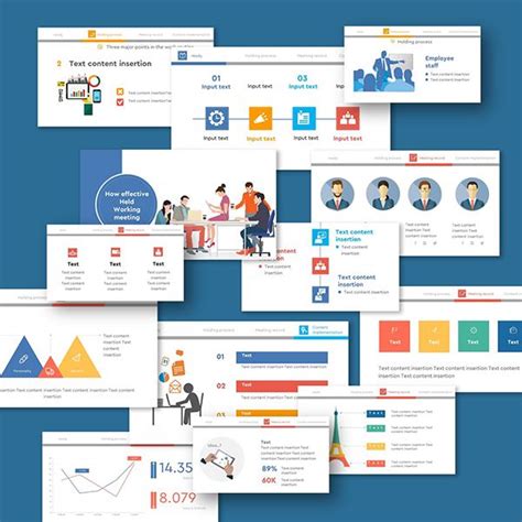 Шаблон презентации маркетингового исследования Working Meeting Biecom Market скачать на