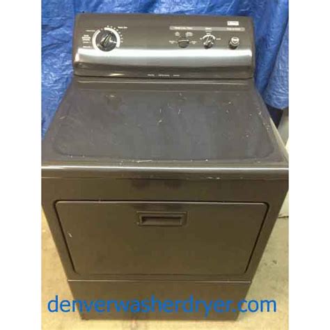 Kenmore Elite Dryer Newer All Black Denver Washer Dryer
