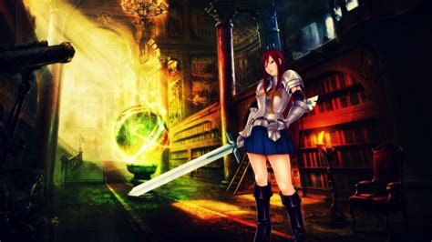 Anime Fairy Tail Scarlet Erza Wallpapers HD Desktop And Mobile Backgrounds