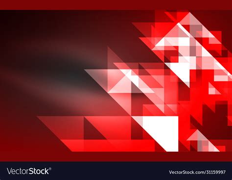 Abstract Background Mosaic Triangle Pattern Vector Image