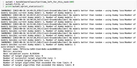 Question Model Score Returns Zero After 30 Minutes · Issue 1560 · Automlauto Sklearn · Github