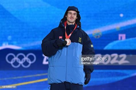 Bronze Medallist Jesper Tjader Of Team Sweden Poses With Their Medal News Photo Getty Images