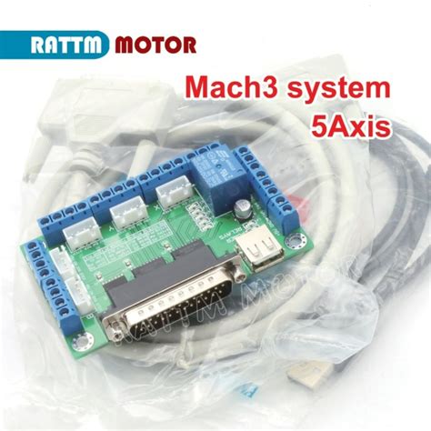 5 Tengelyes Cnc Kitörési Tanács W Optikai Csatolót Mach3 Stepper Motor Driver Mach Emc2
