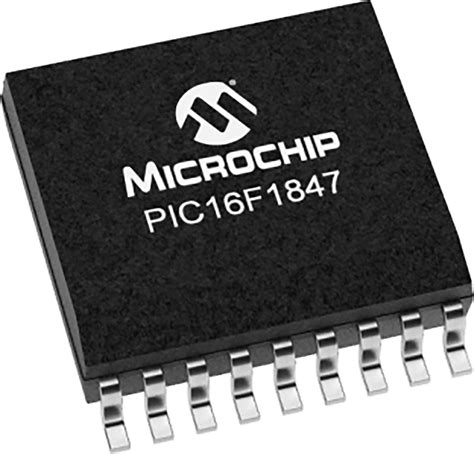 Pic16f1847 Iss Microcontrollore Microchip Pic Ssop Pic16f 20 Pin