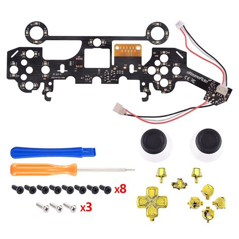 Buy Extremerate Multi Colors Luminated Dpad Thumbstick Share Home Face Buttons For Ps5