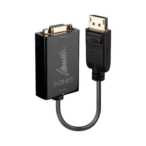 Lindy Displayport Male To Vga Female Converter Linkqage